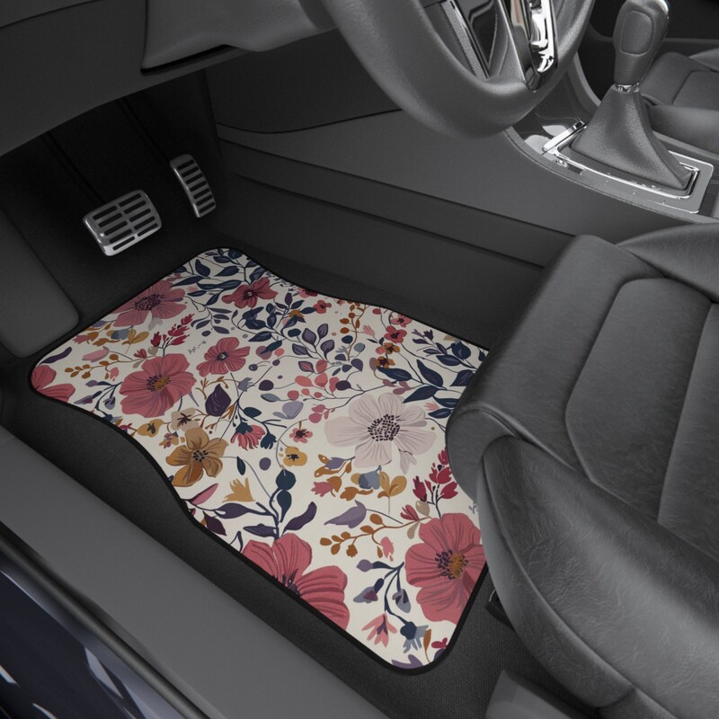 Floral Car Mats - Etsy