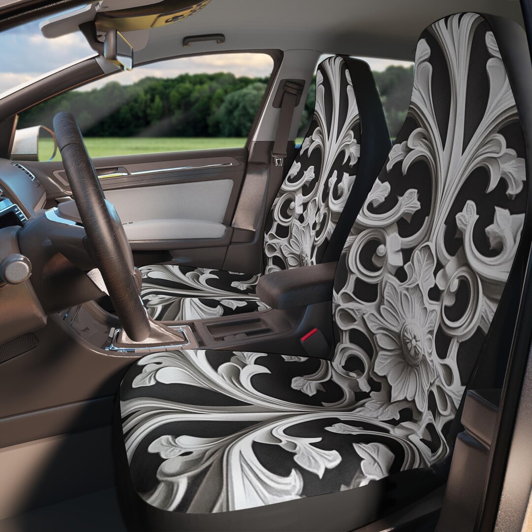 Gothic Car Seat Covers Gothic Vehicle Protector Halloween Auto ...