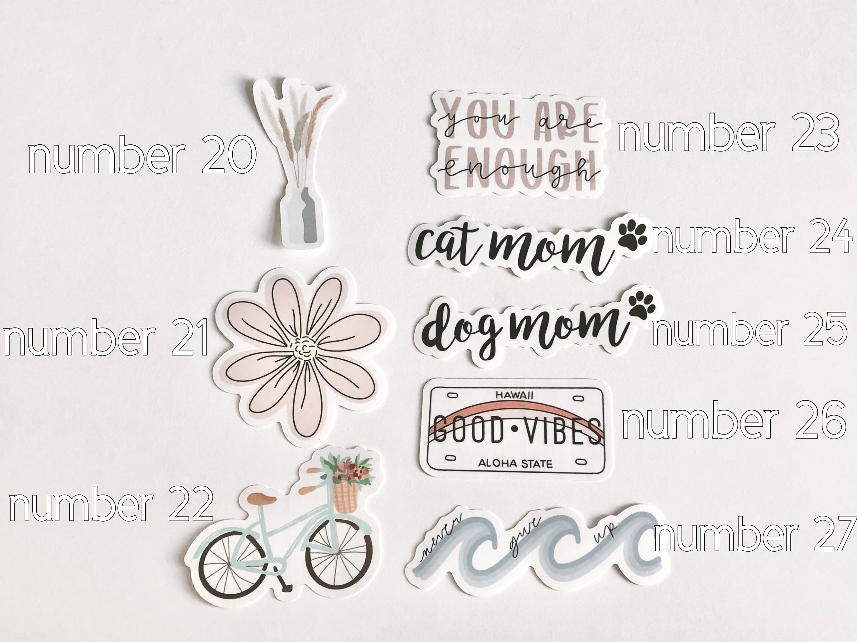 PICK YOUR STICKERS Custom Amount Vinyl Sticker Pack - Etsy Singapore