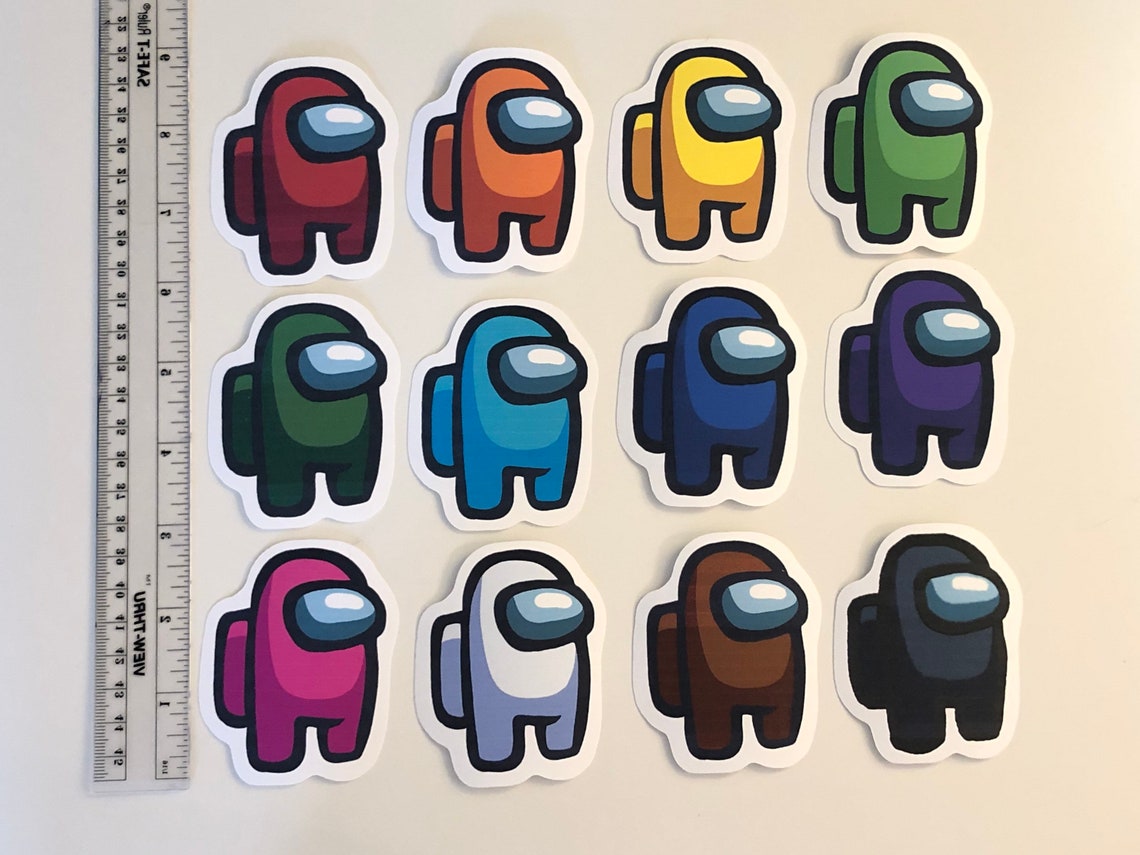 Among Us Stickers CHOOSE YOUR STICKERS custom gift ideas | Etsy
