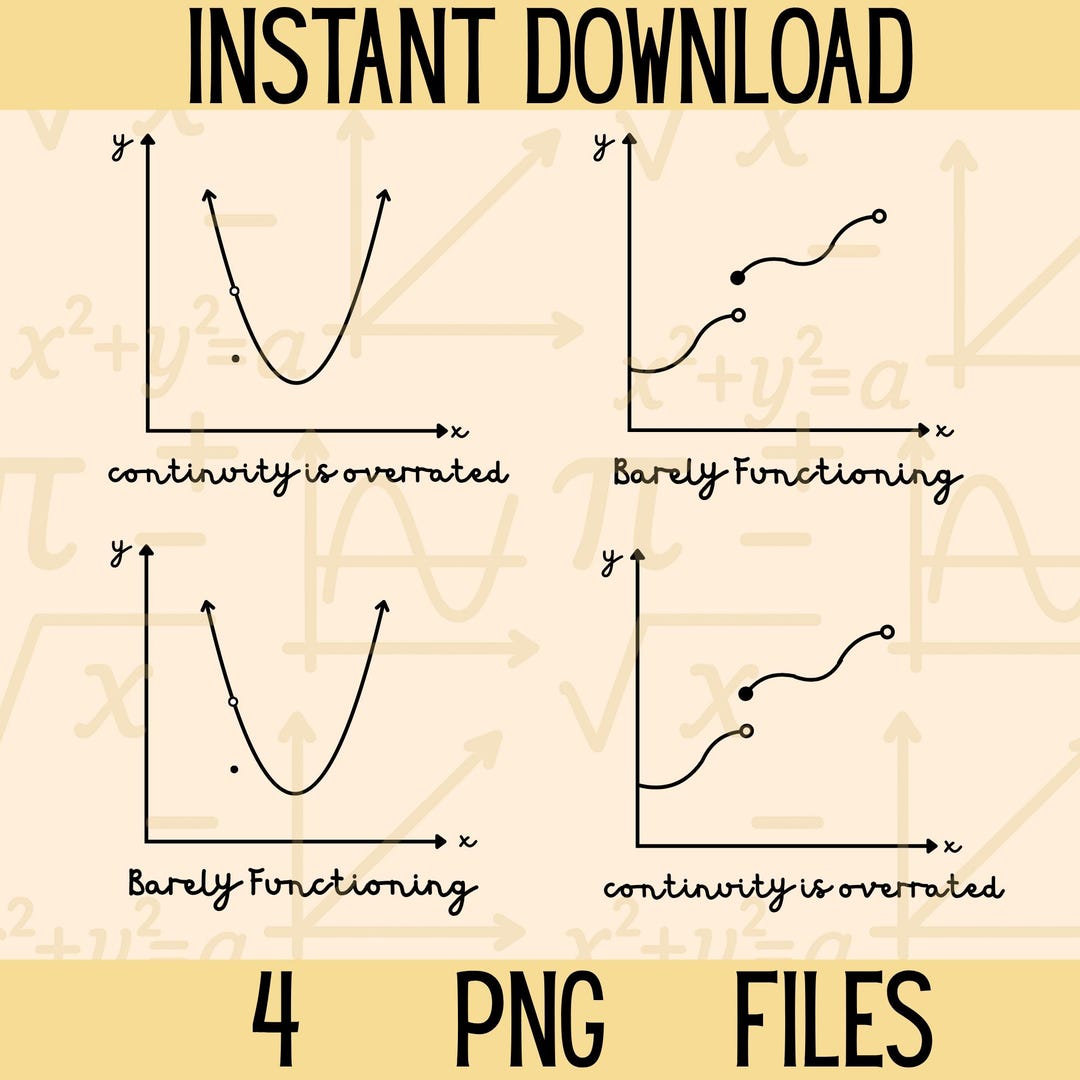 Barely Functioning PNG, High School Math Png, First Day of School PNG ...