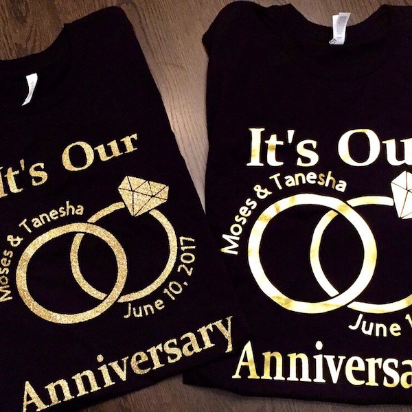 Anniversary Shirts - Etsy