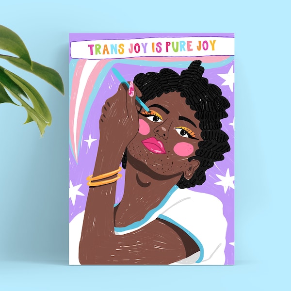 Nonbinary Trans Joy - Etsy