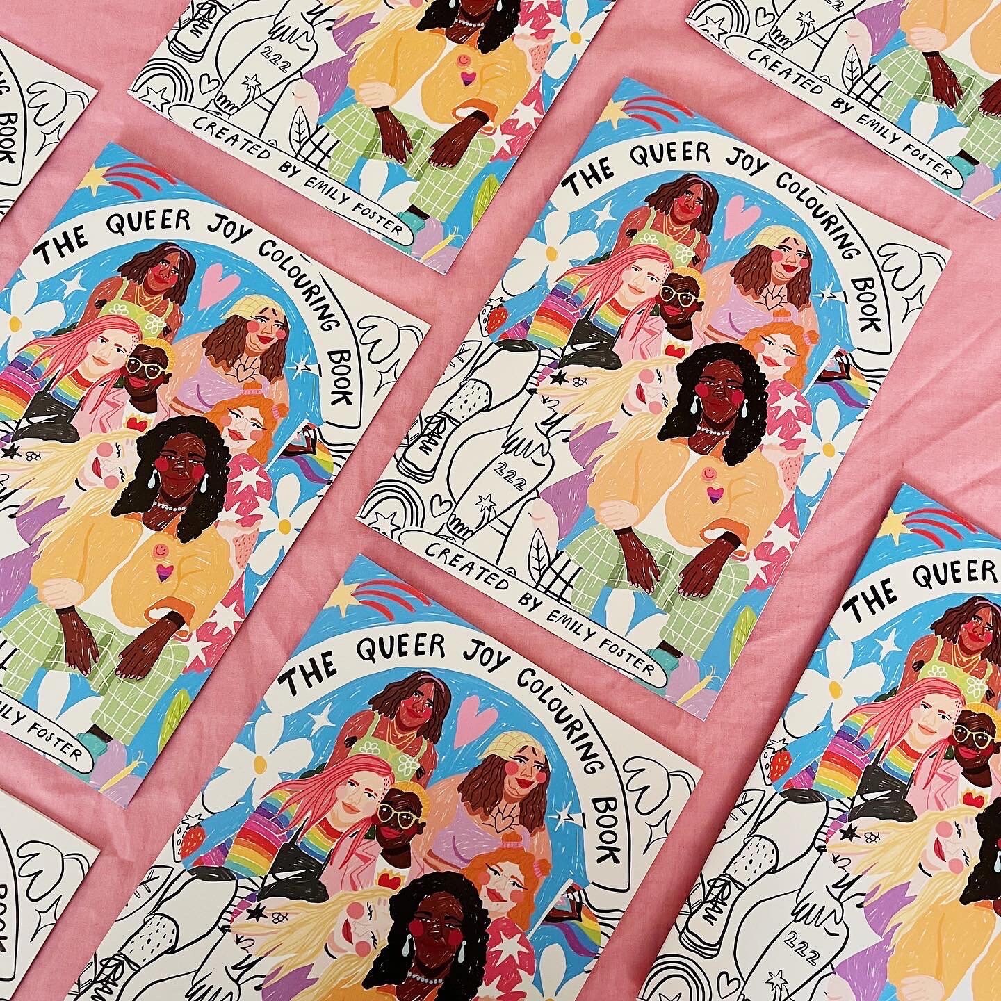 The Queer Joy Colouring Book - Etsy