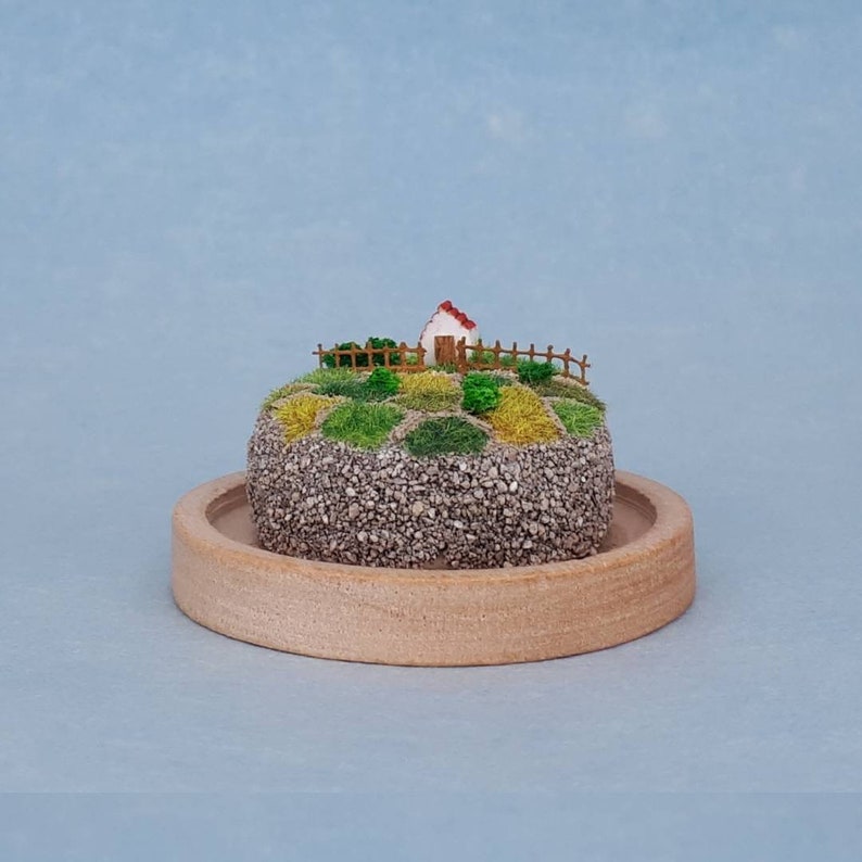 Sown Fields Diorama. Miniature Diorama. Diorama Field. Miniature Farm ...