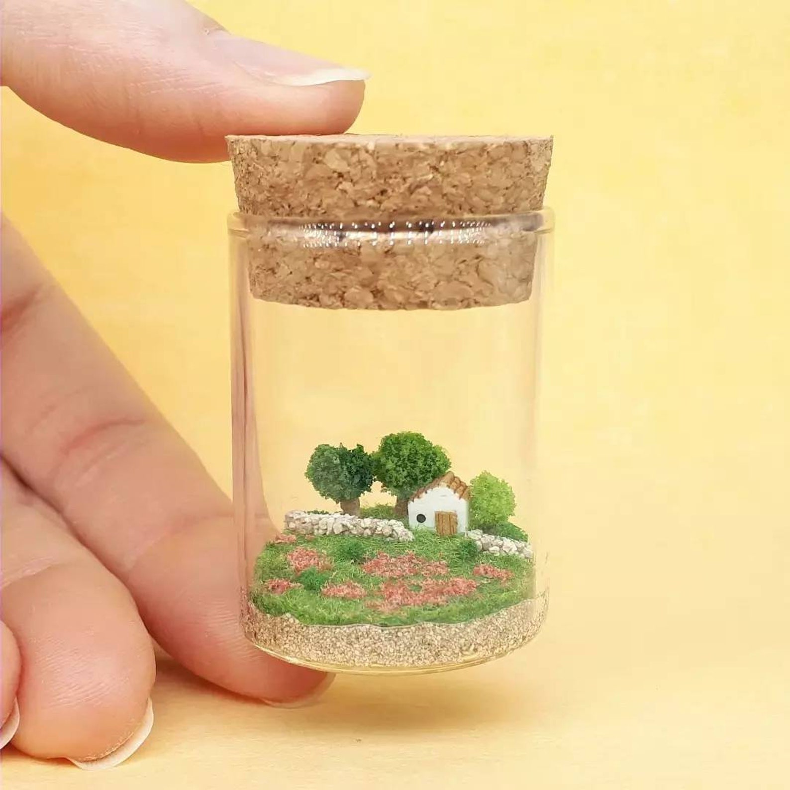 Poppies Field Diorama. Miniature Poppies. Miniature Diorama. Poppies ...