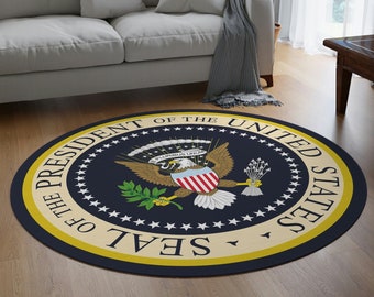 President Seal Rug - Etsy
