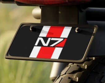 N7 License Plate - Etsy