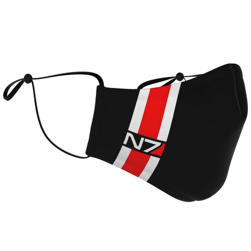 Face Mask Inspired in Mass Effect N7 - Etsy