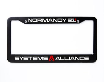 Mass Effect License Plate Holder - Etsy