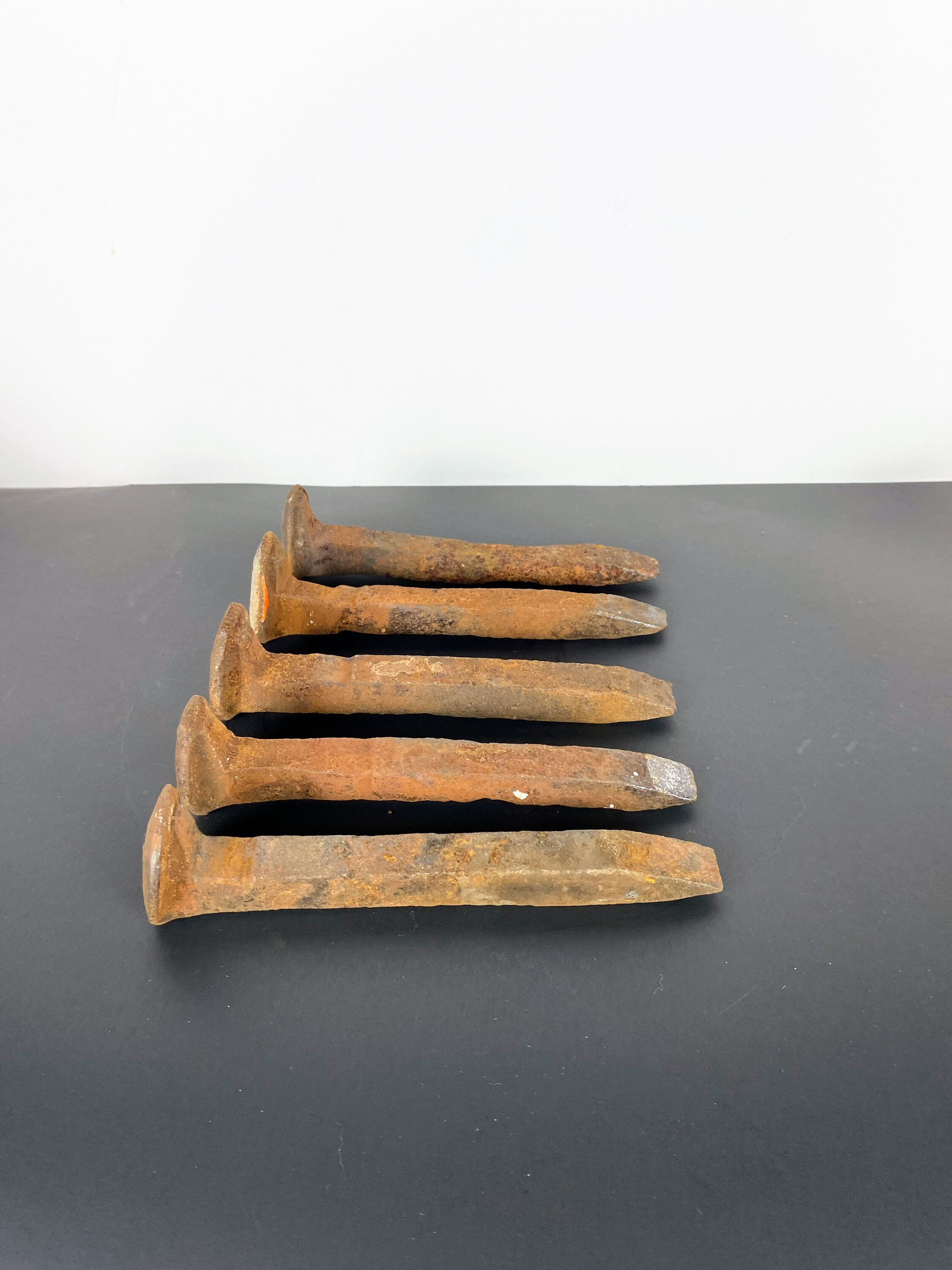 Iron Railroad Tie Stake Protection - Etsy