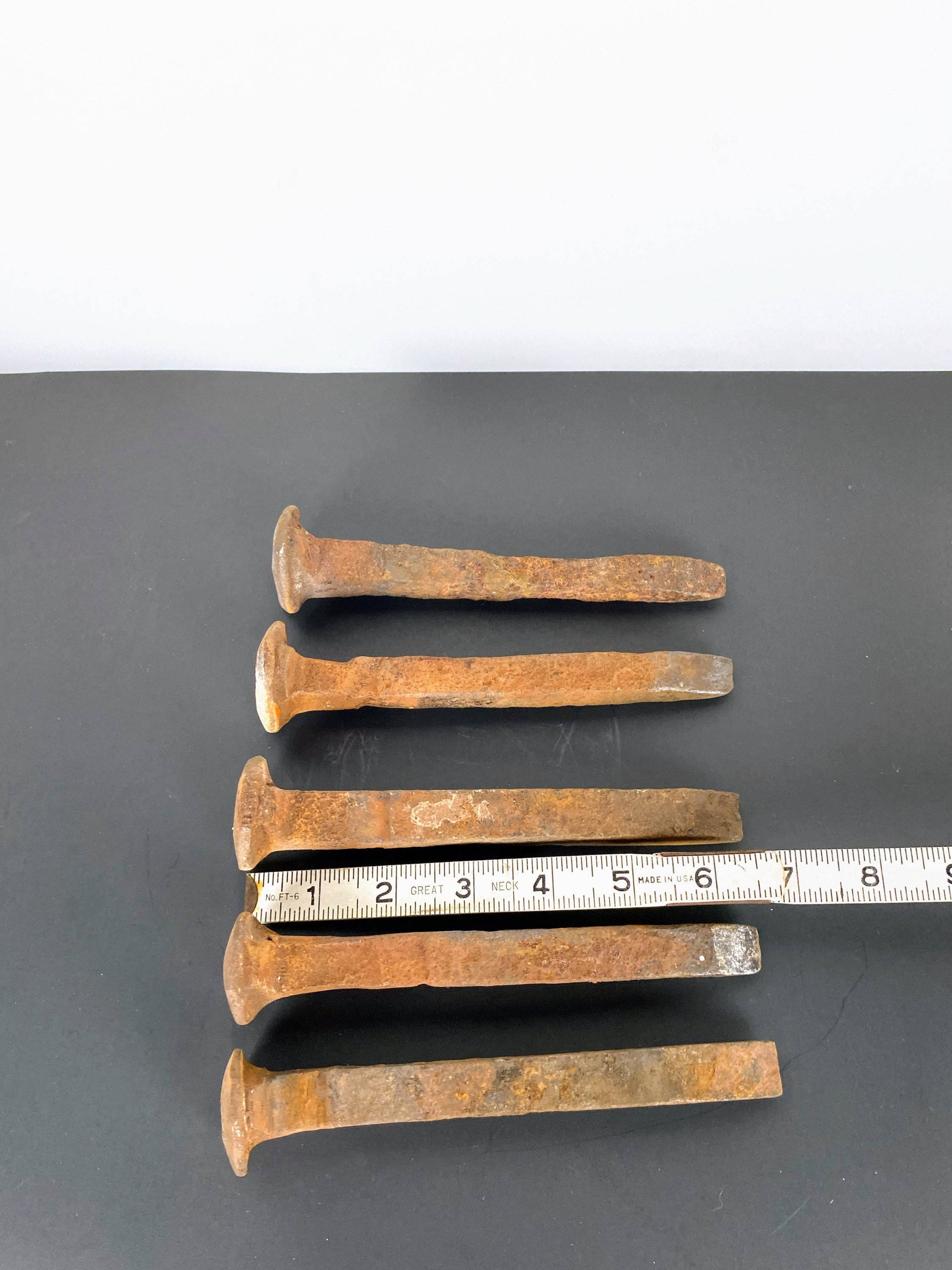 Iron Railroad Tie Stake Protection - Etsy