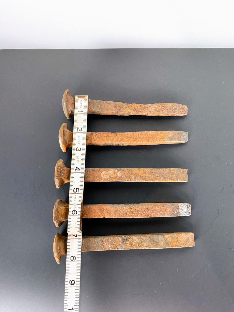 Iron Railroad Tie Stake Protection - Etsy