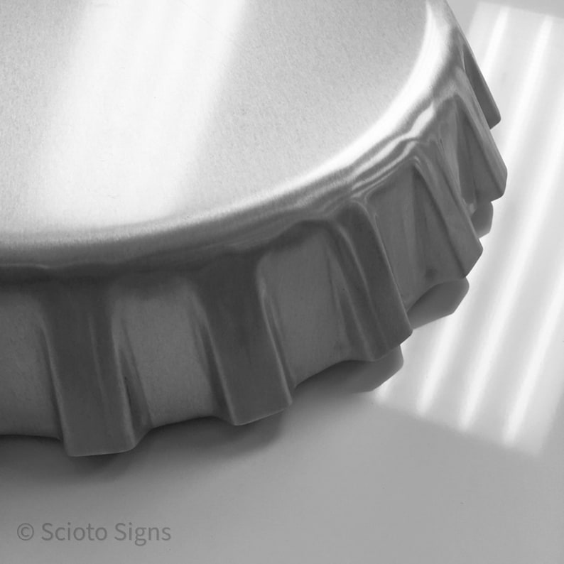 Customizable Bottle Cap Sign - Etsy