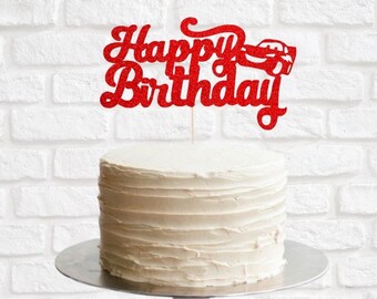 Personalised Acrylic 1953 Corvette American Classic Car Birthday Cake ...
