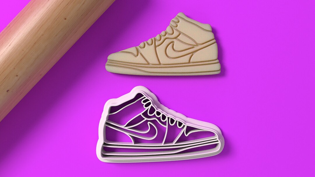 Air Jordan Cookie Cutter Sneaker Cookie Cutter Shoe Cookie Etsy