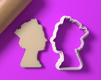 Queen Elizabeth II Cookie Cutter From Mini to Large Royal Family ...