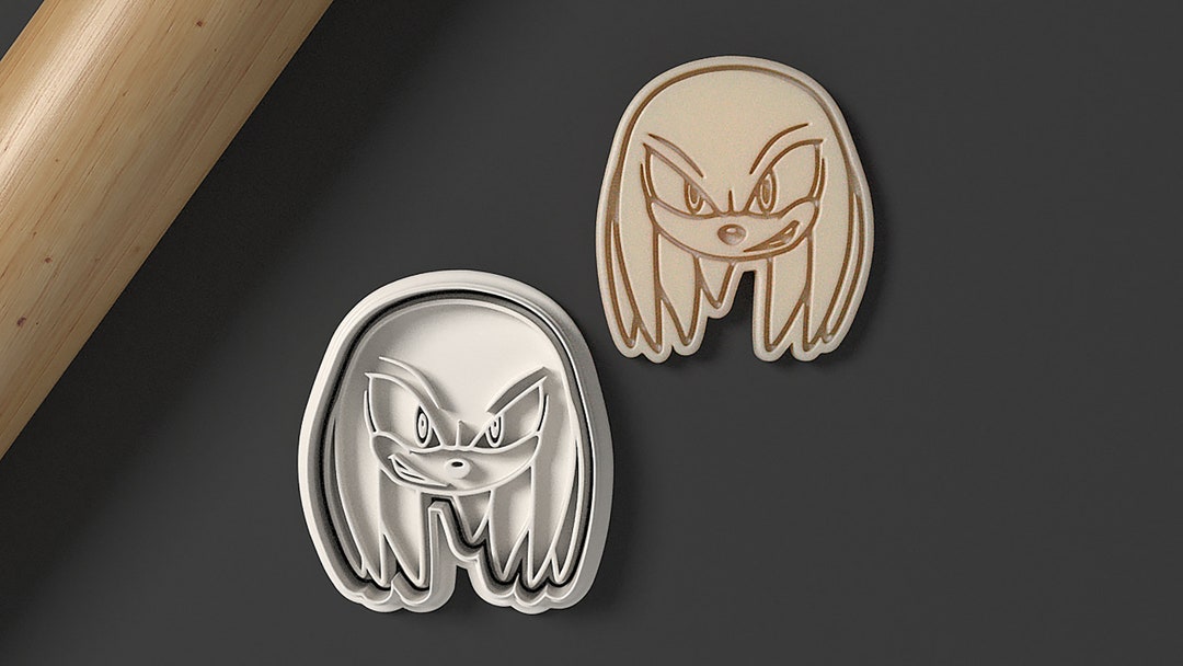 Sonic Miles Tails Prower Cookie Cutter and Stamp Set Knuckles the ...