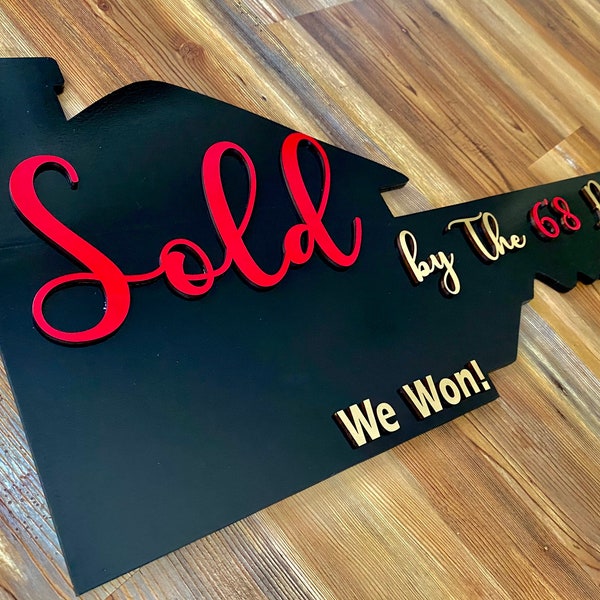 Realtor Key Sign - Etsy