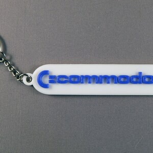 Commodore 3D Printed Keyring Keychain. Retro 70's 80's - Etsy