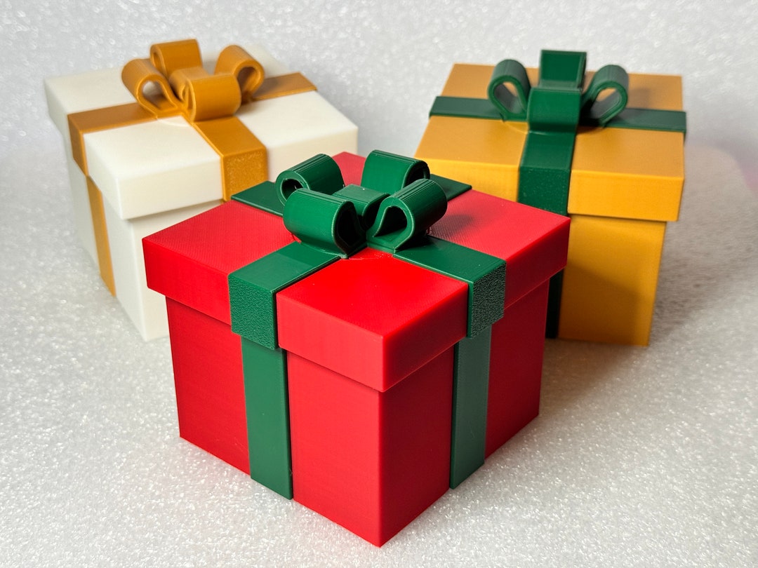 Mechanical Christmas Gift Box - Etsy