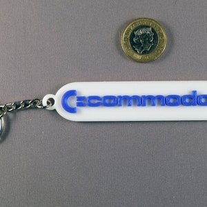 Commodore 3D Printed Keyring Keychain. Retro 70's 80's - Etsy