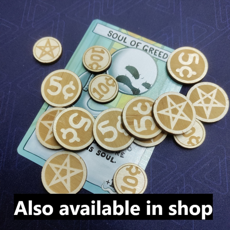Soul Tokens the Binding of Isaac Four Souls Board Game - Etsy