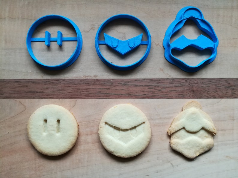 Kirby Character Cookie Cutters Meta Knight Kirby King | Etsy