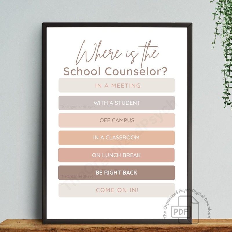 Counselor Office Decor - Etsy