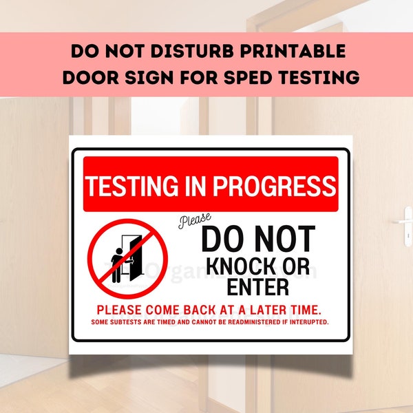 Do Not Disturb Sign - Etsy