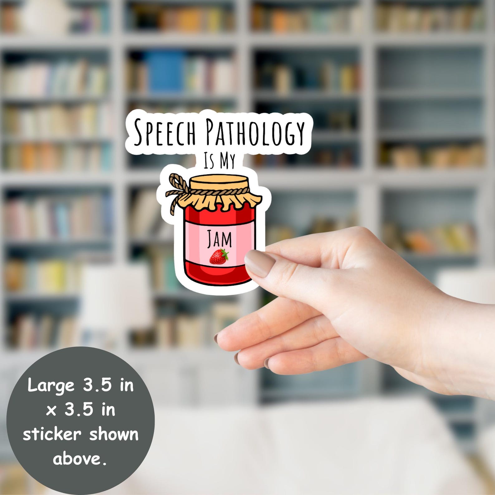 Speech Pathology is My Jam, SLP Sticker, Speech Pathologist Sticker ...