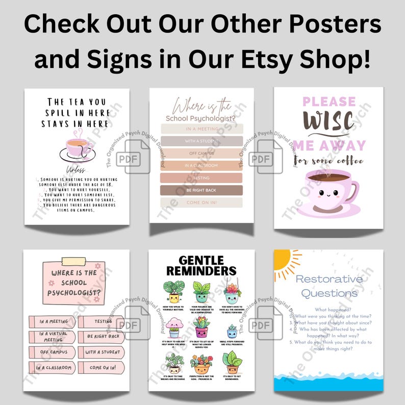 Do Not Disturb Door Sign, Testing in Progress Sign, SPED Testing Sign ...