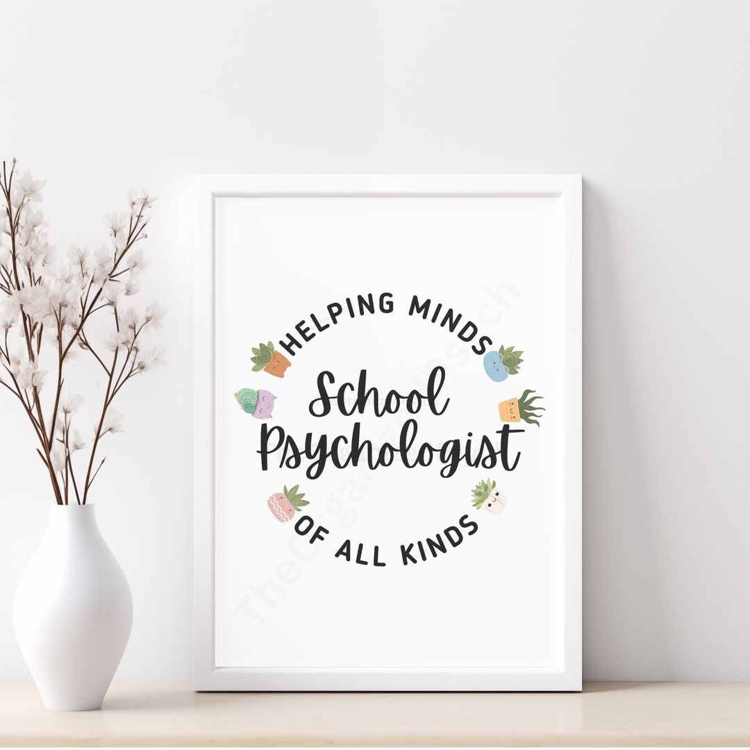 School Psychologist Sign, School Psychologist Office Decor Room Decor ...