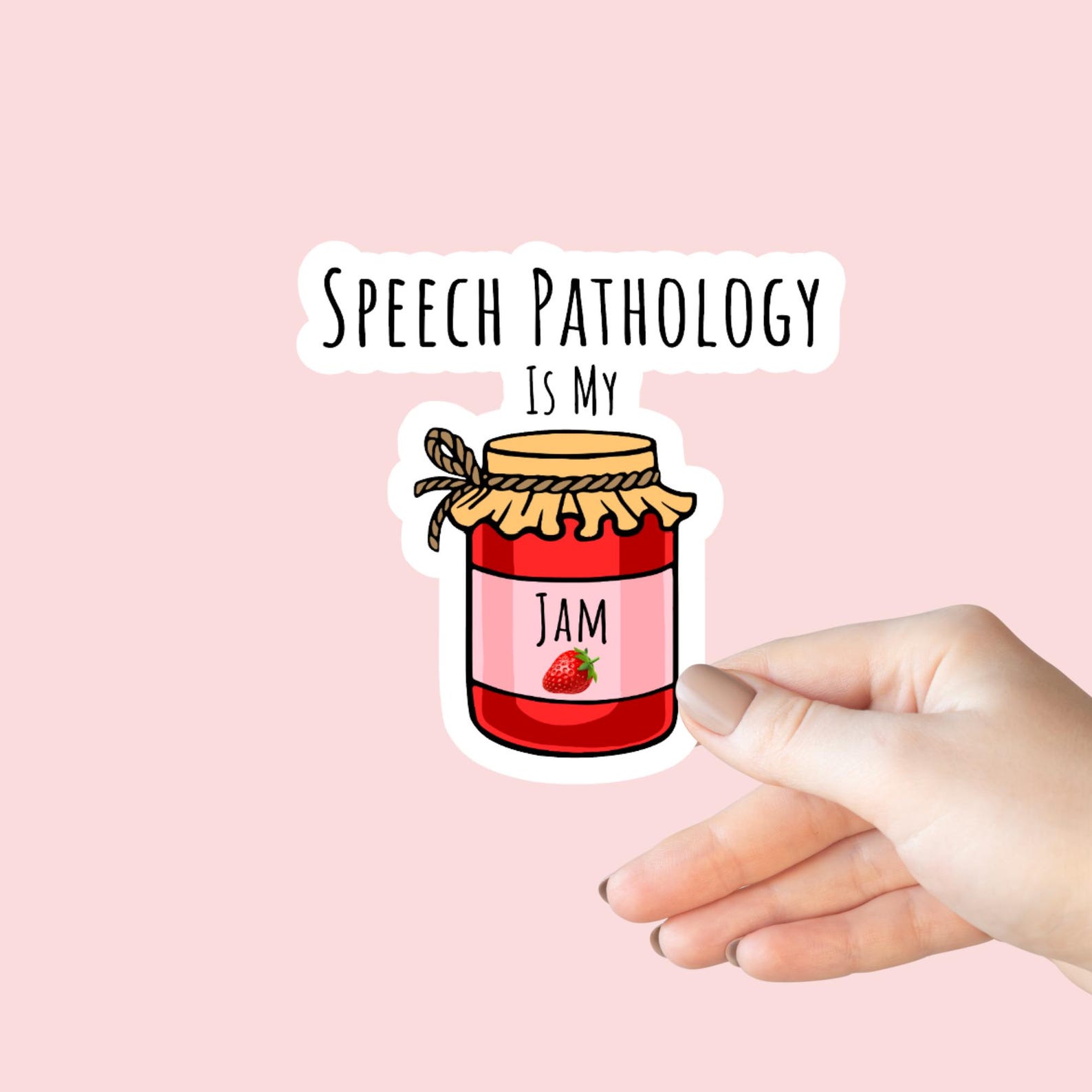 Speech Pathology is My Jam, SLP Sticker, Speech Pathologist Sticker ...