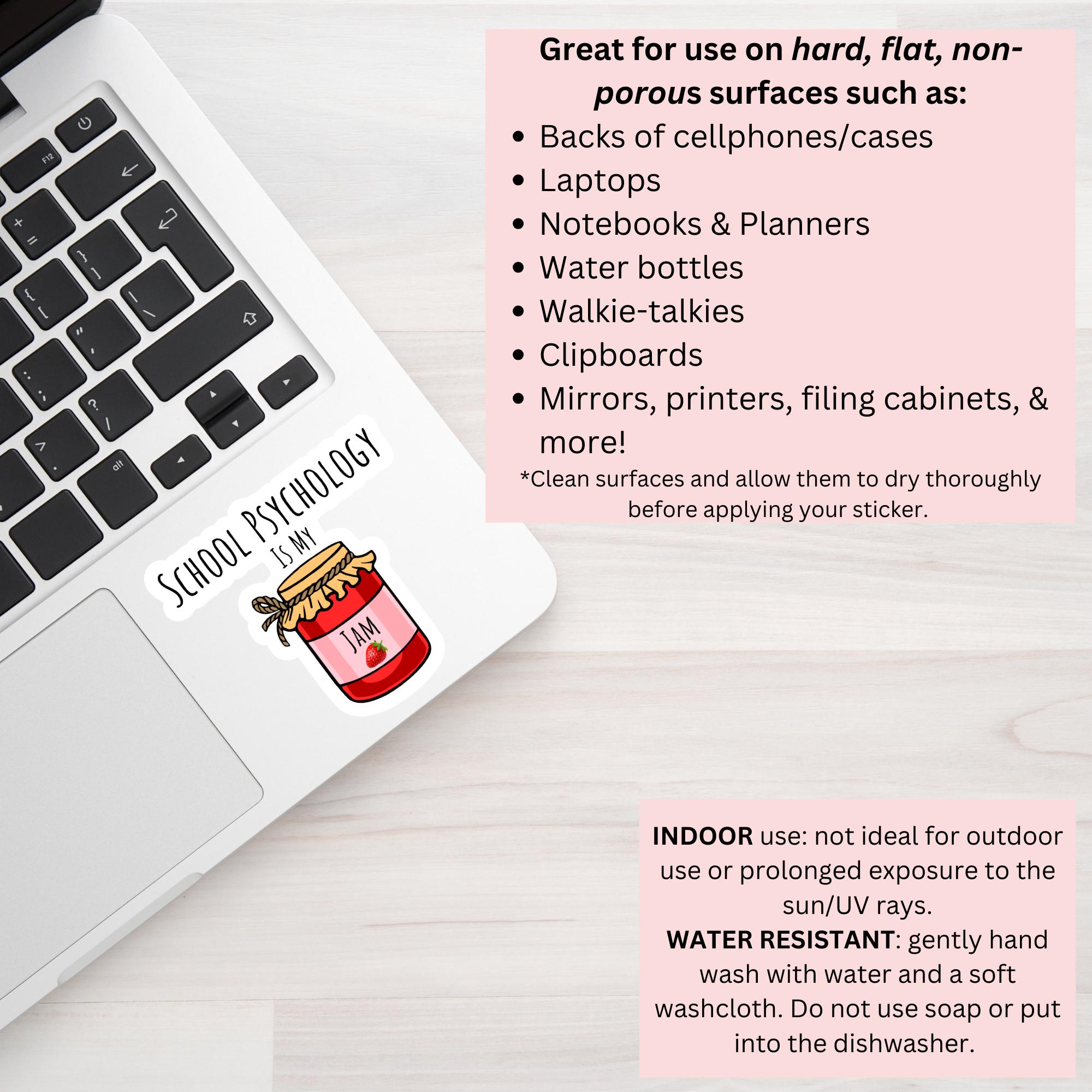 School Psych Sticker, School Psychologist Sticker, Gift for School ...