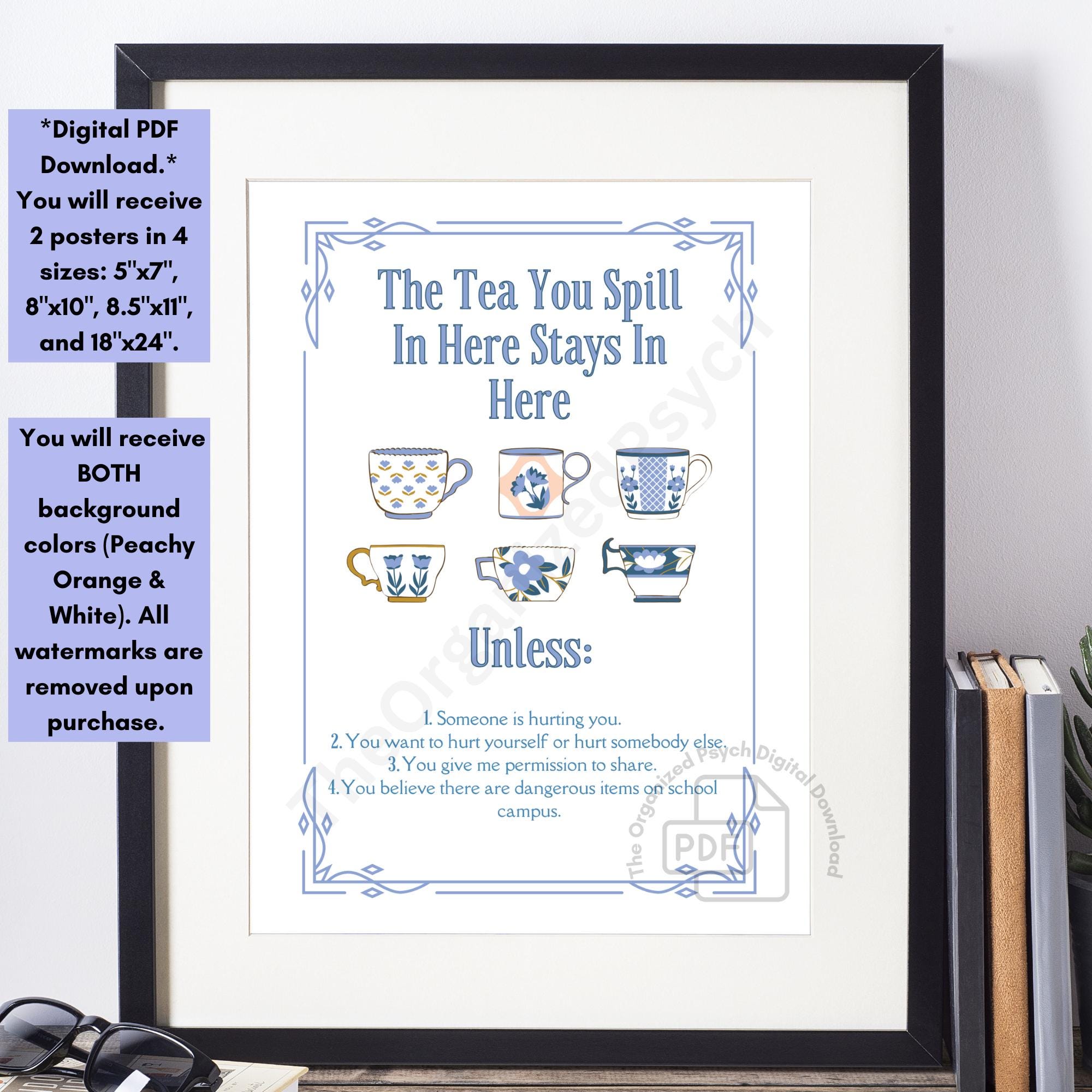 School Confidentiality Policy, What You Say in Here Stays in Here ...