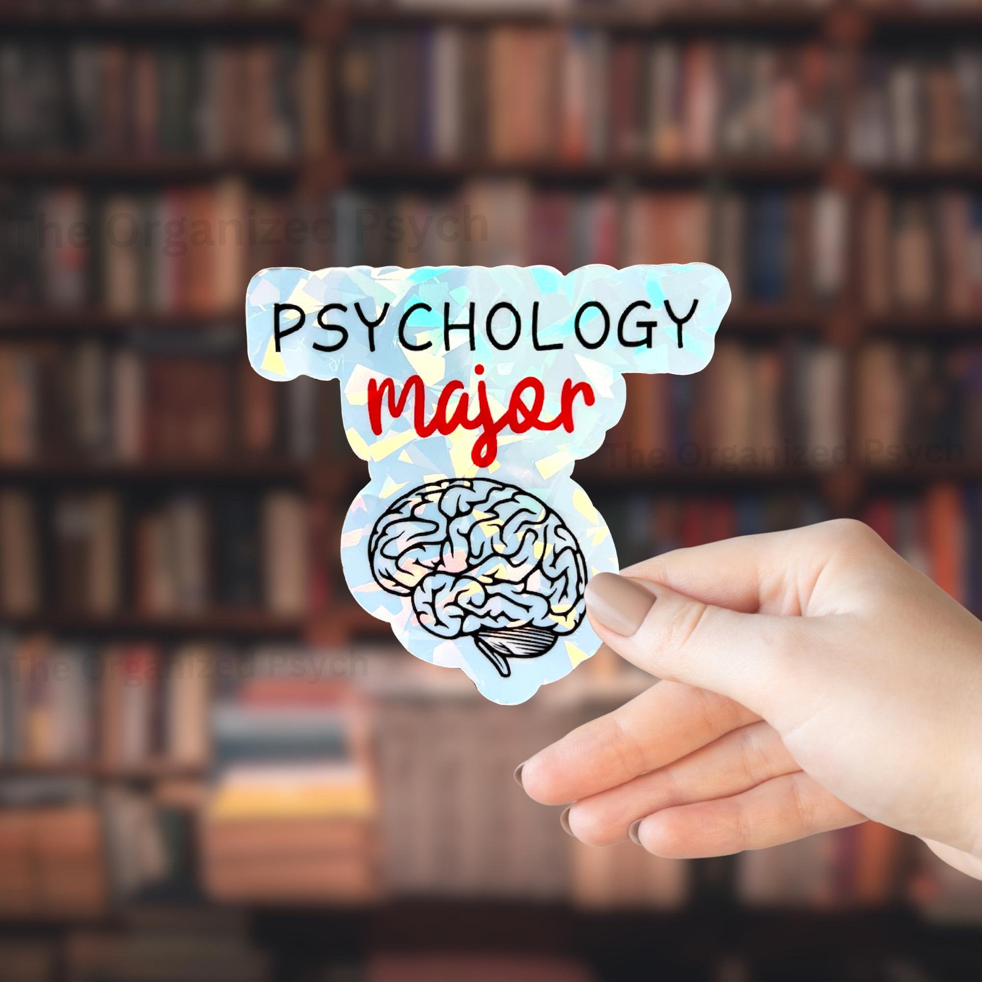Psych Major Sticker, Gift for College Psychology Major, College ...