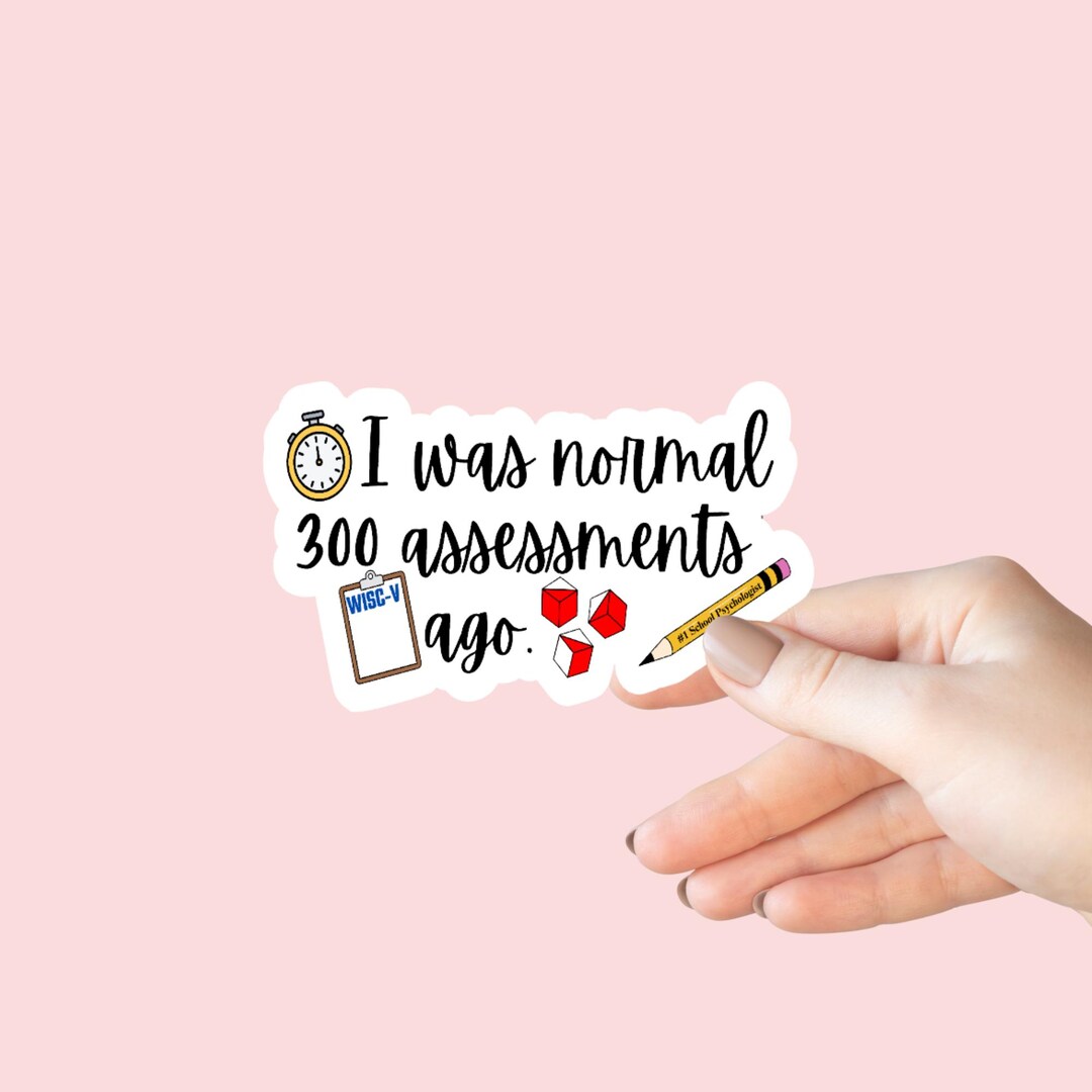 School Psychologist Sticker, School Psych Sticker, Educational ...