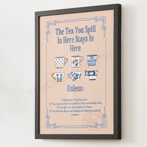 School Confidentiality Policy, What You Say in Here Stays in Here ...