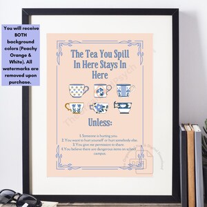 School Confidentiality Policy, What You Say in Here Stays in Here ...