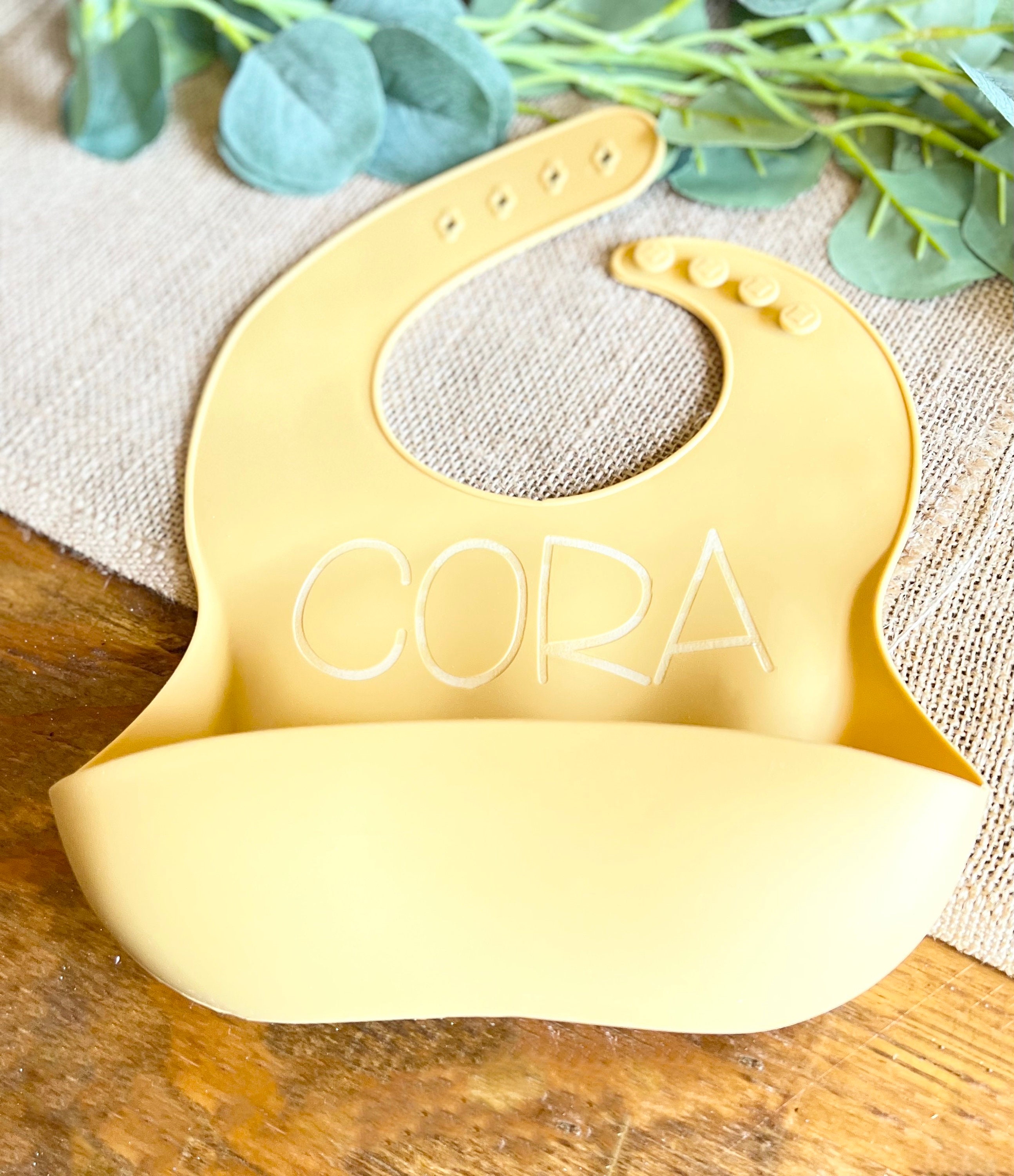 Customizable Silicone Baby Bibs Personalized Baby Bib Name - Etsy