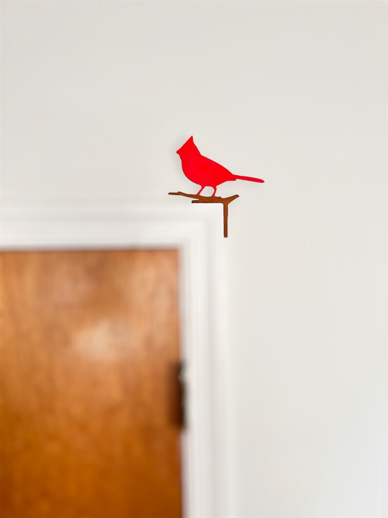 Cardinal Remembrance Door / Window Topper - Etsy