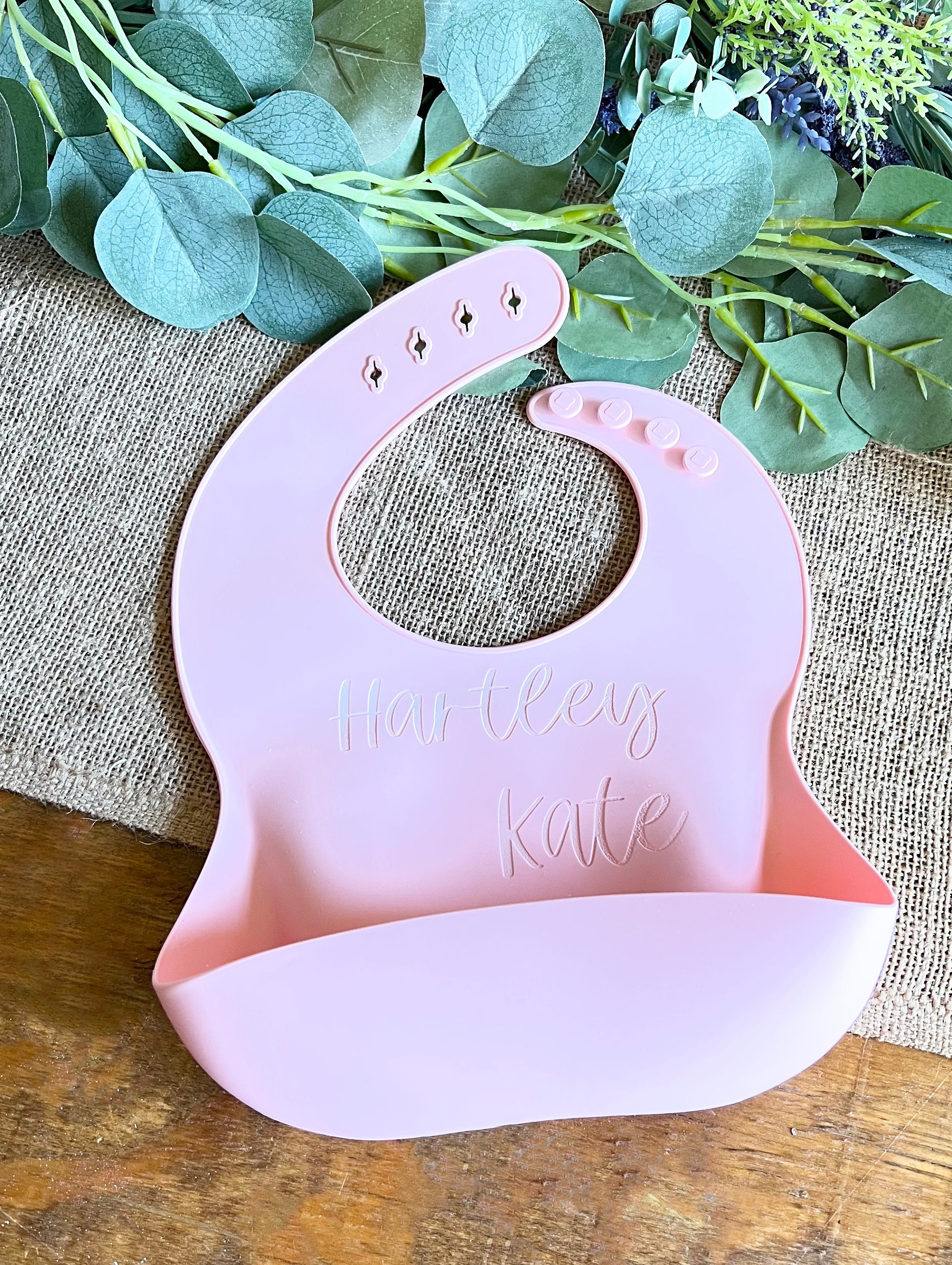 Customizable Silicone Baby Bibs Personalized Baby Bib Name - Etsy