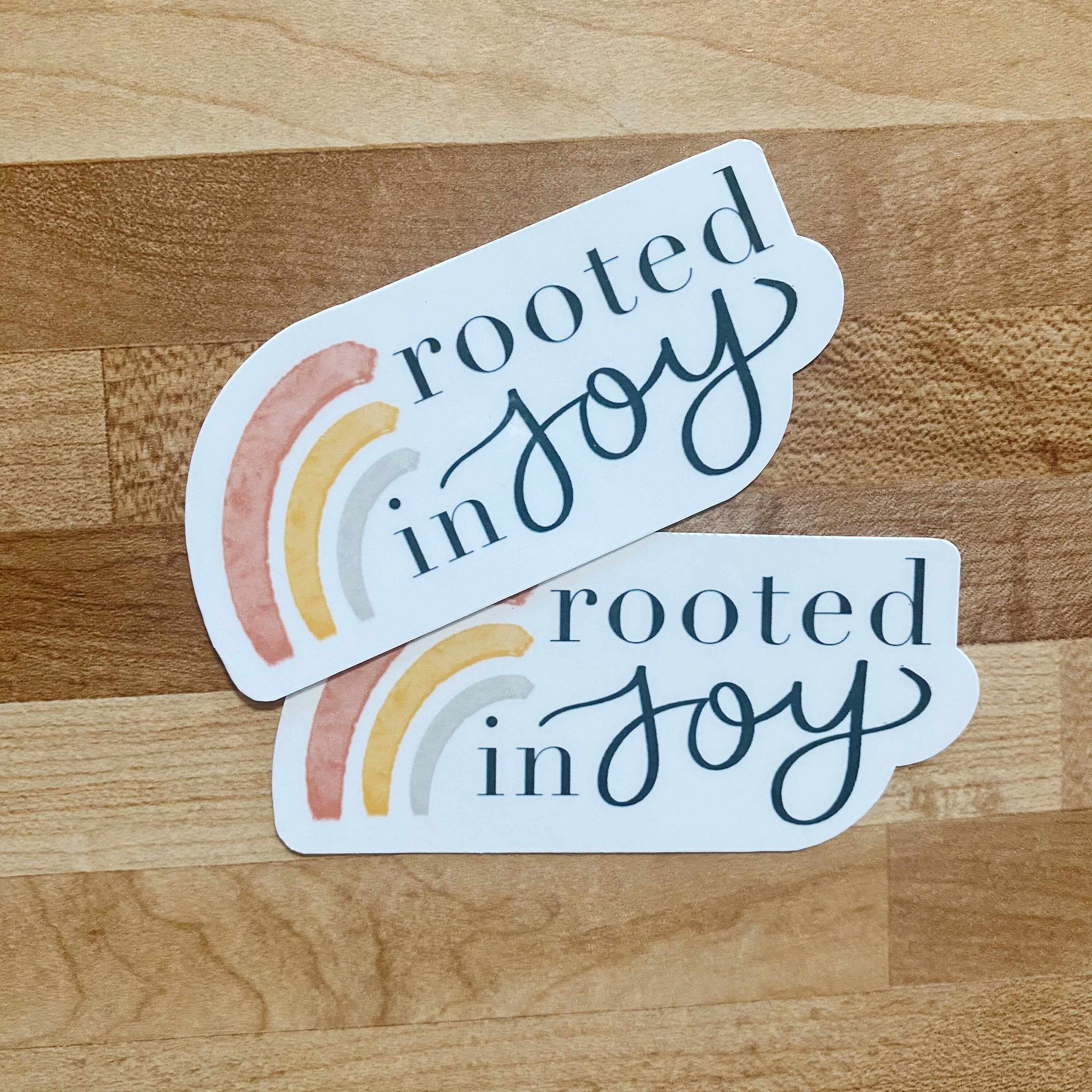 Rooted in Joy Sticker | Bible, Laptop, Water Bottle, Faith Decal - Etsy
