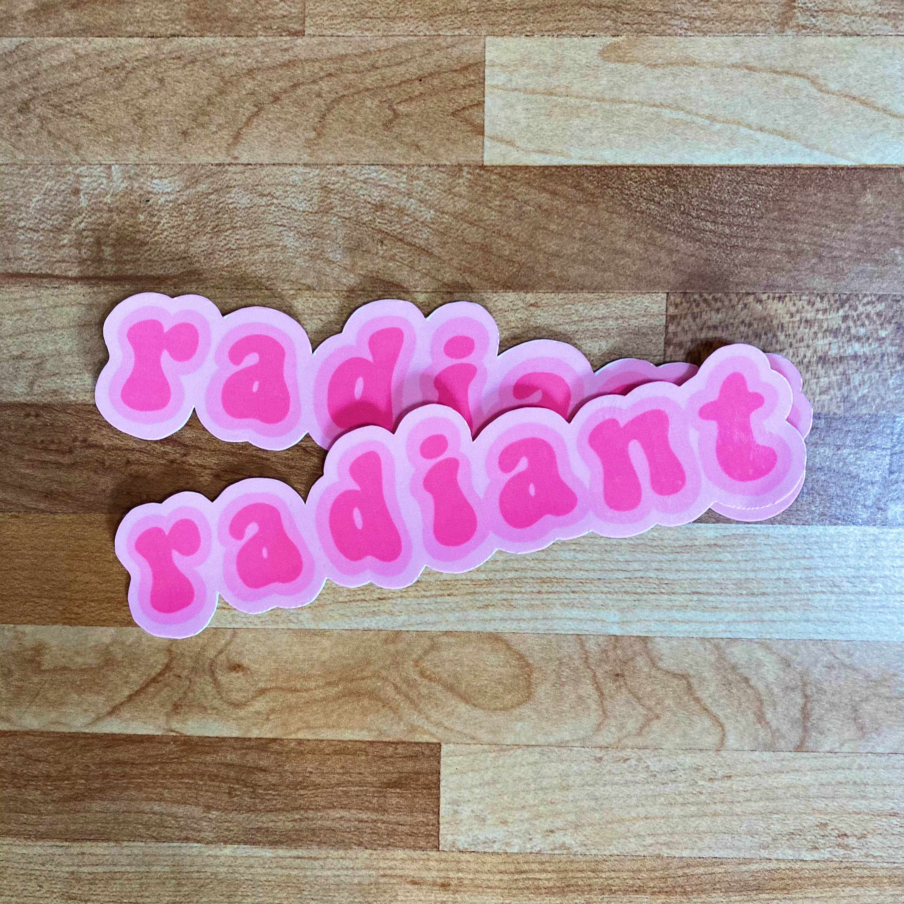 Radiant Sticker Bible Laptop Water Bottle Faith Decal - Etsy