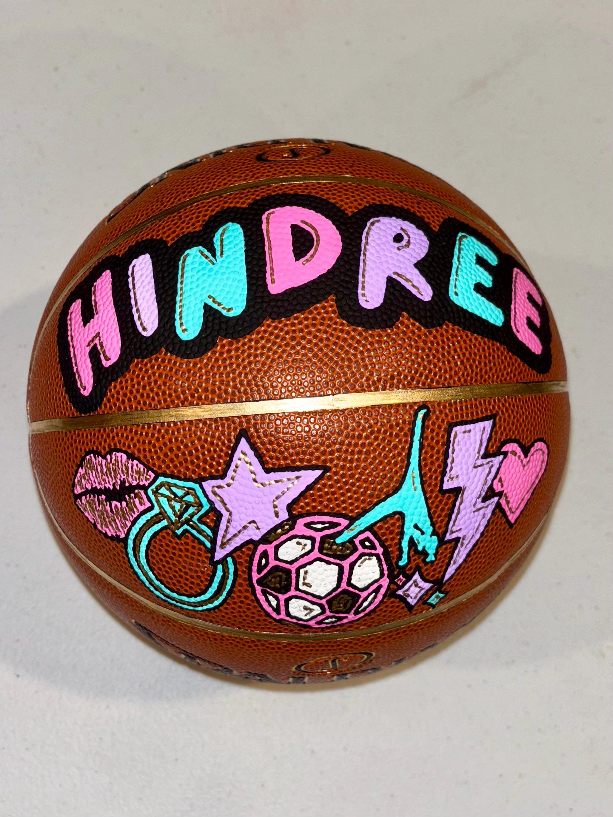 Hand Painted Basketball - Etsy