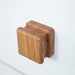 Square Wood Knobs, Square Drawer Wood Knobs, Solid Wood Knobs for ...