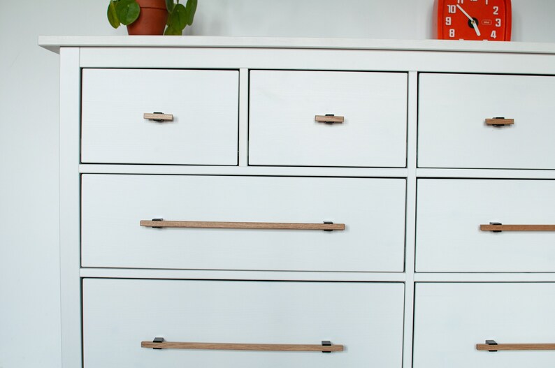 Solid Oak Drawer Pulls Drawer Pulls Solid Oak Oak Wood - Etsy