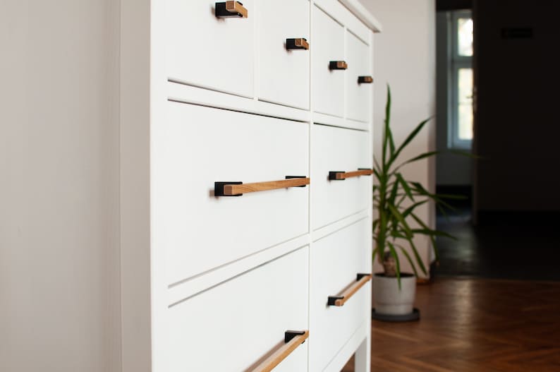 Solid Oak Drawer Pulls, Drawer Pulls Solid Oak, Oak Wood Drawer Pulls ...