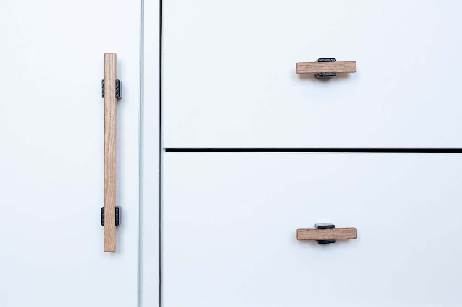 Solid Oak Furniture Handles Wooden Handles Cabinet Wood - Etsy